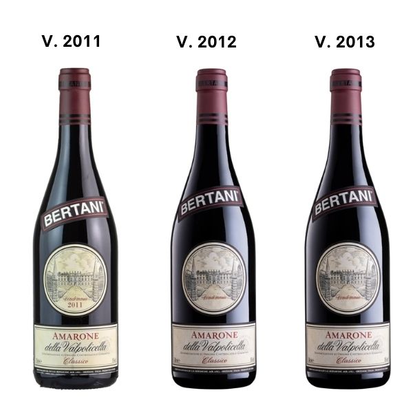 Bertani Amarone 2011, 2012, 2013 Vertical 3-Pack - Nicholas Wines