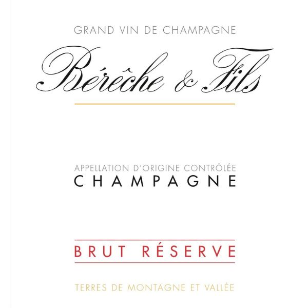 Bereche et Fils Champagne Brut Reserve 2022 - Nicholas Wines