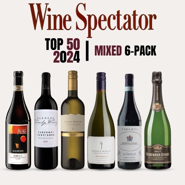 Wine Spectator Top 50 Mixed 6-Pack 2024 - Nicholas Wines
