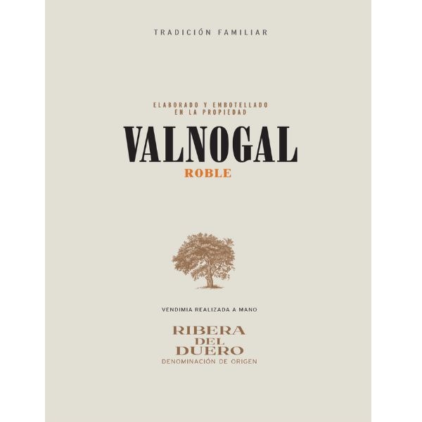 Valnogal Roble Ribera Del Duero 2021 - Nicholas Wines