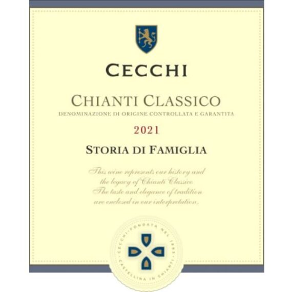 Cecchi Chianti Classico Storia di Famiglia 2021 - Nicholas Wines