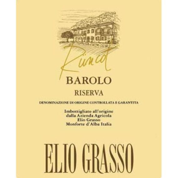 Elio Grasso Barolo Riserva Runcot 2016 - Nicholas Wines