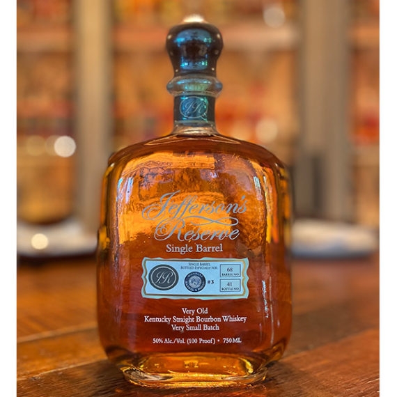 Jefferson's Reserve Nicholas Single Barrel #3 Bourbon Whiskey ...