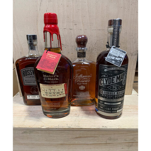 Nicholas Single Barrel Reserve Whiskey 4-Pack 2023 - Nicholas Wines